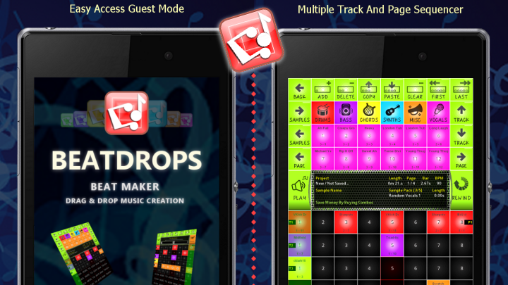 BeatDrops Update - Upgrades Via Rewarded Ads - RizbIT Tech Blog