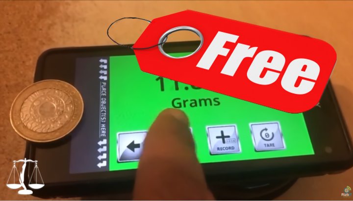 Free calibration credits coupon for 3 Grams Digital Scales App - RizbIT ...